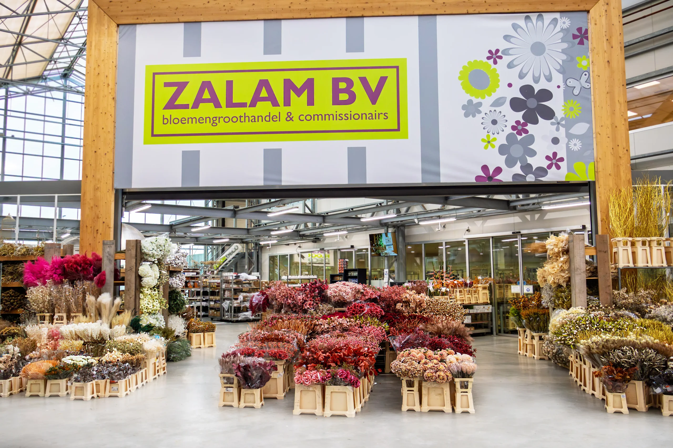 Bloemengroothandel in Ede - Cash & Carry - Bezorging | Zalam